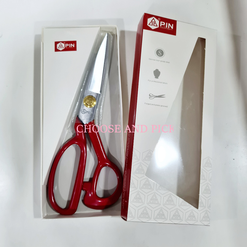 MERAH Pin 1084 (8") Fabric Cutting Scissors / PIN 1084 8 inch Scissors ...