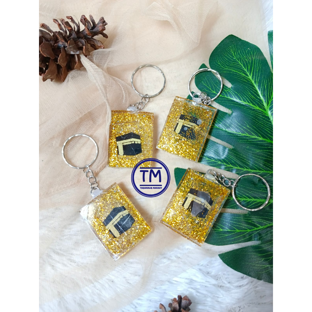 GANTUNGAN CRYSTAL Kaaba Keychain Crystal Kaaba Keychain Hajj & Umrah ...