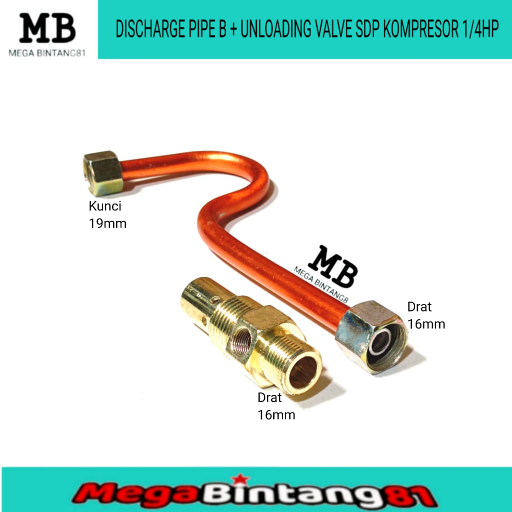 1/4 HP SDP compressor check valve question mark pipe hose package air ...