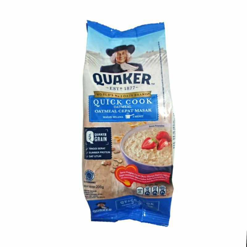 Quaker Oatmeal Fast Cooking 200g | Shopee Philippines