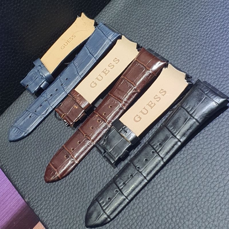 Guess strap W0040G3 RIGOR leather Watch leather/Make Another guess ...