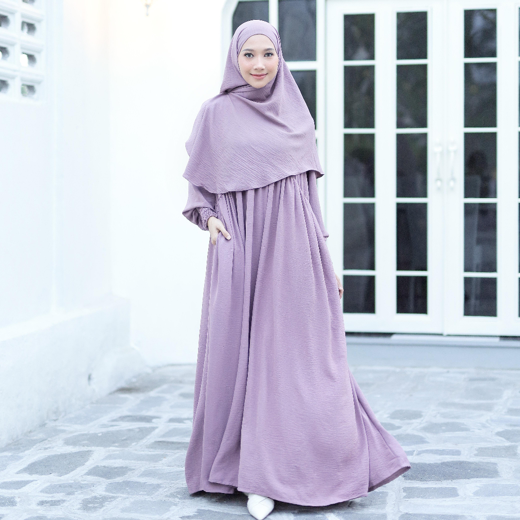 Nadiraa Hijab Syar'isabila Dress | Shopee Philippines