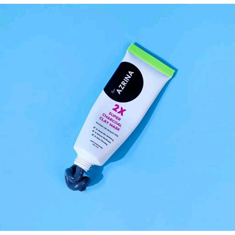 Azrina 2X Super Charcoal Clay Mask 25ml | Shopee Philippines