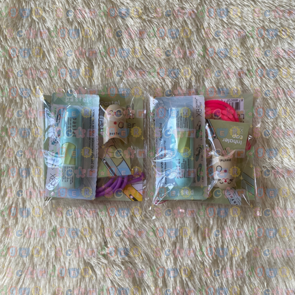 Bambam Pastel Pocket Inhaler GIFT SET (Inhaler + Neck strap + Cap ...