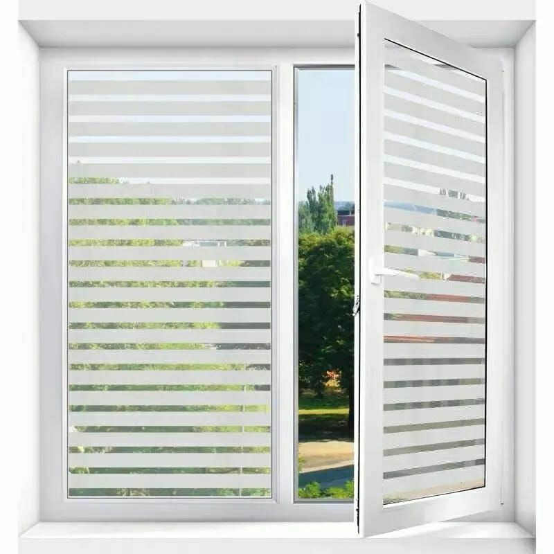 Motif Glass Wallpaper sticker, Home Window Glass sticker, Glass ...