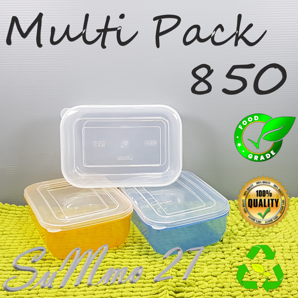 Multi Pack 850 lunch box lunch box | Shopee Philippines