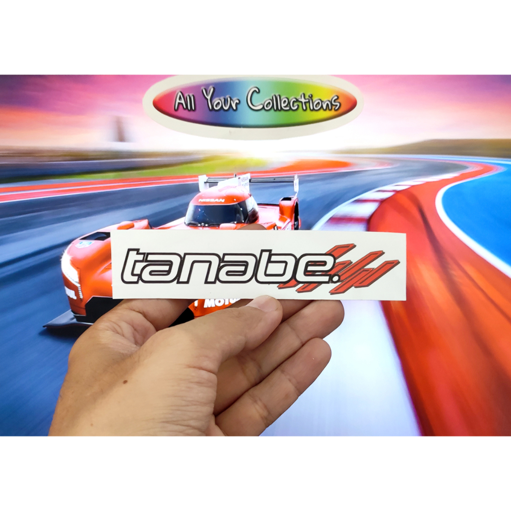 Tanabe RACING LOGO STICKER MASKING CUTTING STICKER | Shopee Philippines