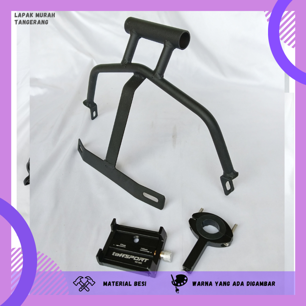 Package BRACKET HOLDER HP YAMAHA NMAX NEW PLUS HOLDER PHONE Aluminum ...