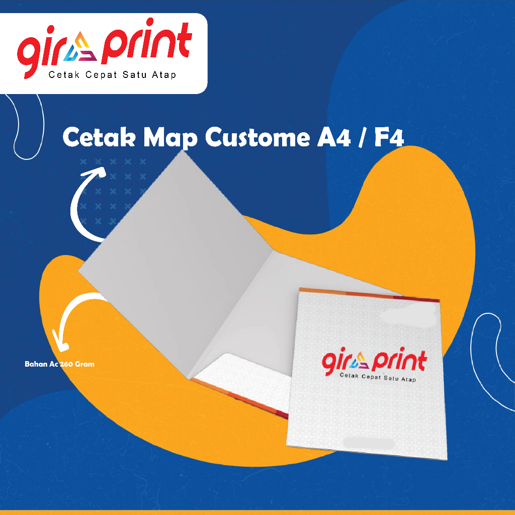 Print Custom A4 Company Folder Folders Art Carton Paper Folding Map ...