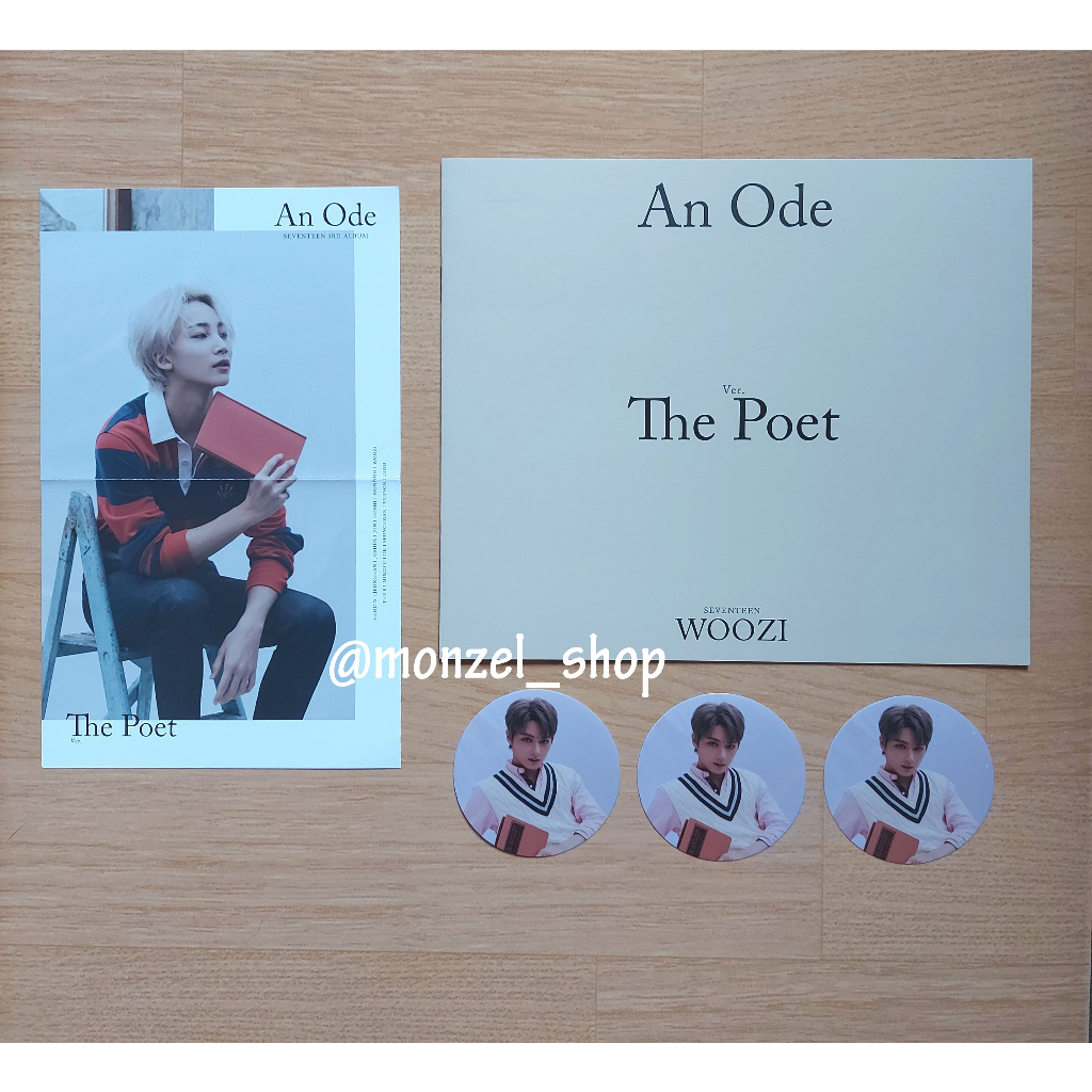 SEVENTEEN / SVT - An Ode THE POET Version Sticker / Folded Poster ...