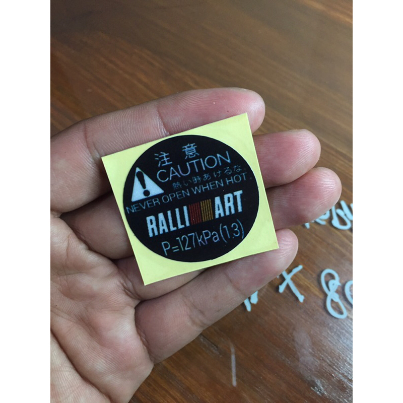 Radliart radcap stickers / Rall art radiator caps | Shopee Philippines