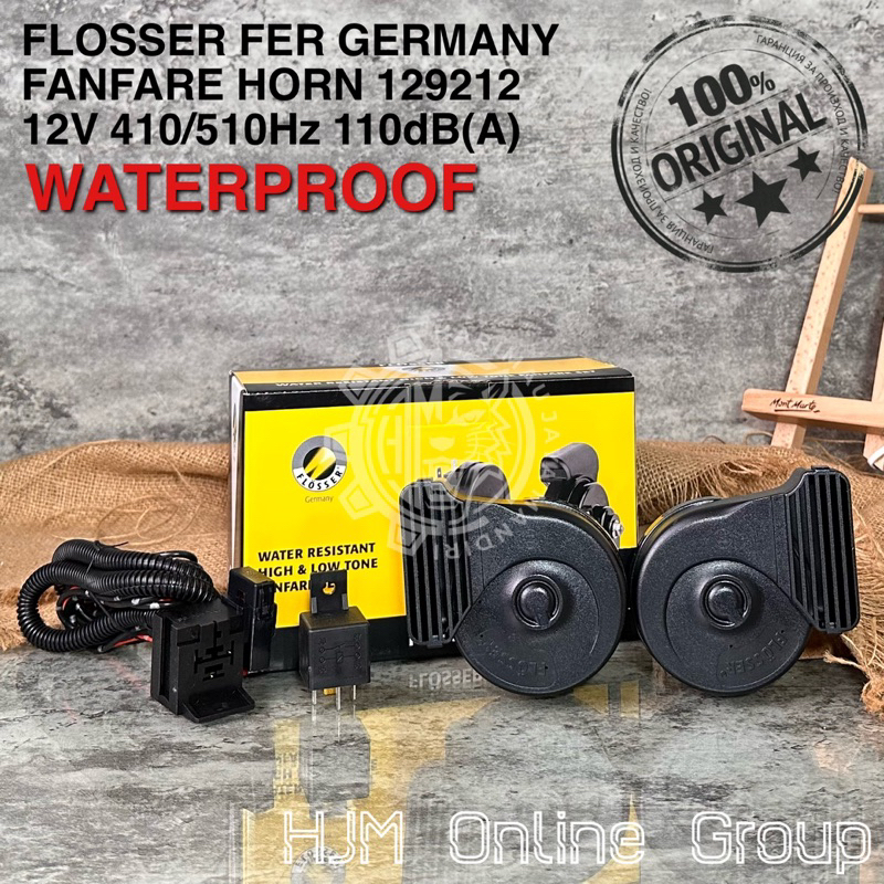 Snail Horn BMW FLOSSER FER GERMANY 12V WATERPROOF CABLE SET | Shopee ...