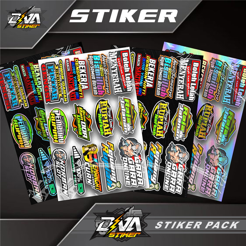 Pack of Viral Words, Cool Stickers and Quality Funny Words | Shopee ...