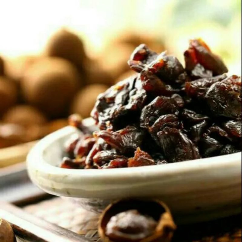 HITAM 300g GR GRAM LONG YAN ROU LONGAN Black Chinese LONGAN Dried ...