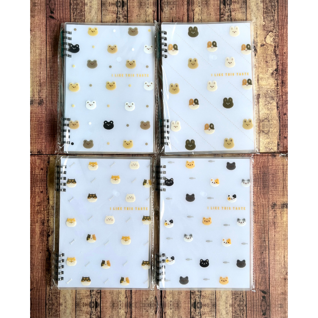 Wengu I Like This Taste Notepad Binder HC006-2 - A5 B5 Refillable Note ...