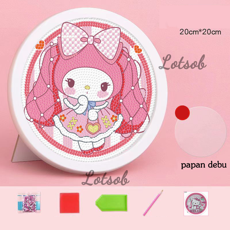 Sanrio Cinnamoroll Round frame diamondpainting Complete set diy+Photo ...
