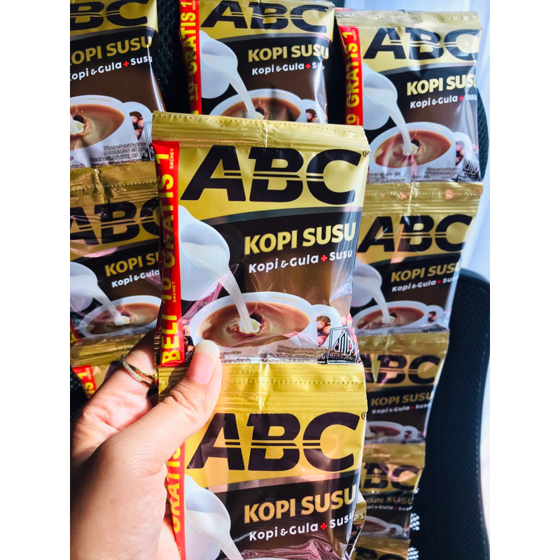 ABC MILK Coffee 1 plan contains 10 sachets (10 sachets x 30g) | Shopee ...