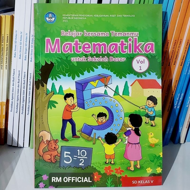 Mathematics Grade 5 SD/MI Merdeka Curriculum Vol. 1 | Shopee Philippines