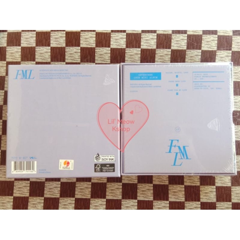 SEVENTEEN SVT OFFICIAL ALBM FML DELUXE VER. (Sealed) | Shopee Philippines