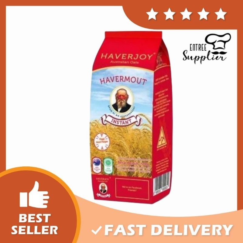 MERAH Haverjoy Australia Oats INSTANT 1kg | Wheat Oatmeal - RED ...