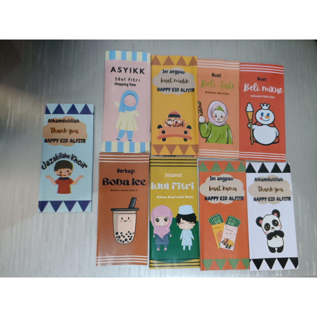 The viral candy envelope is ready to use, contains 10 pcs | Shopee ...