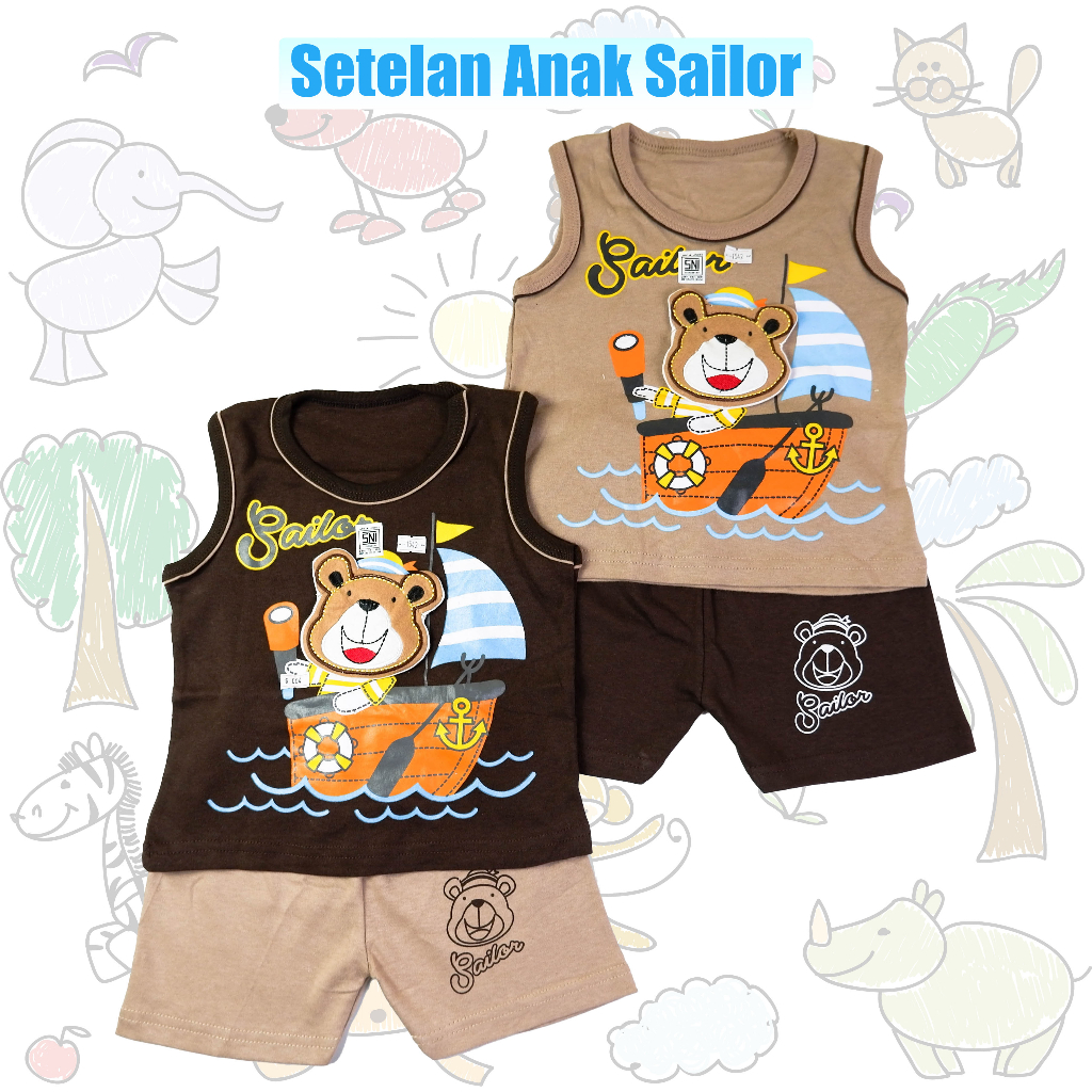 KATUN Sylle - BOYS SINGLET SET || CHILDREN'S SINGLET T-SHIRTS PREMIUM ...