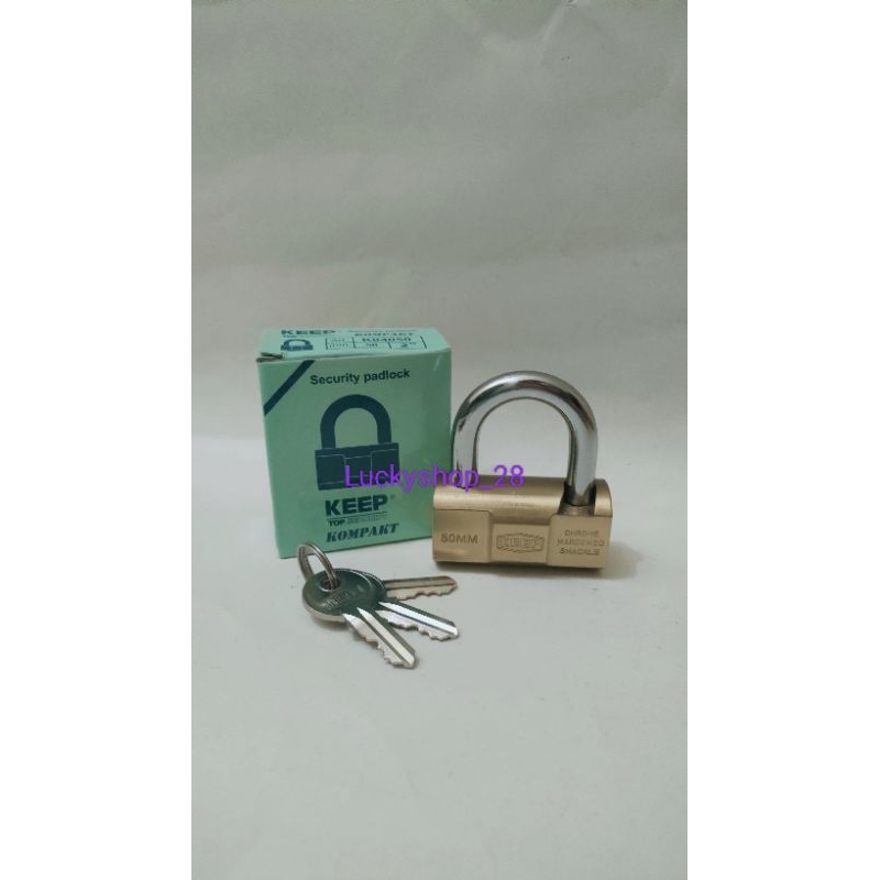 Keep Padlock 50mm (round) | Shopee Philippines