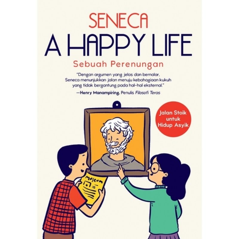 (Noura) (Original, Seal) A Happy Life - Seneca | Shopee Philippines