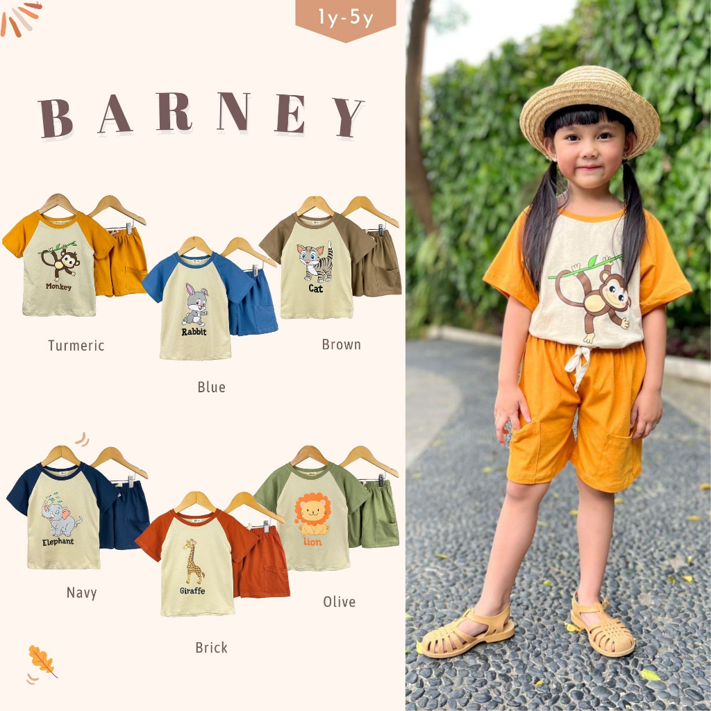 Smilee Barney Unisex Children's Suit | Boys AND GIRLS CLOTHES | Boys/girls Set | Shopee Philippines