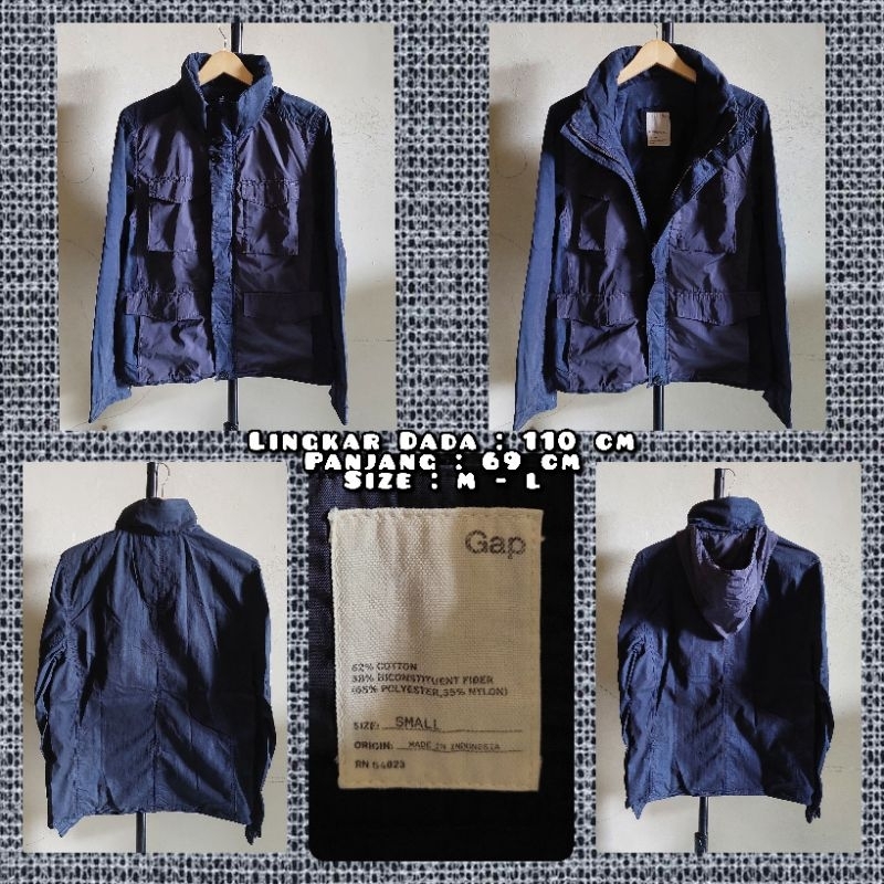 Parka Military M65 GAP Second Original Brand. | Shopee Philippines