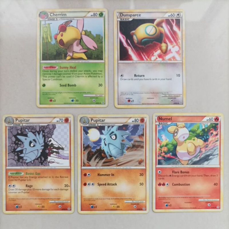 Pokemon UNLEASHED UNCOMMON NON FOIL SINGLE CARD | Shopee Philippines