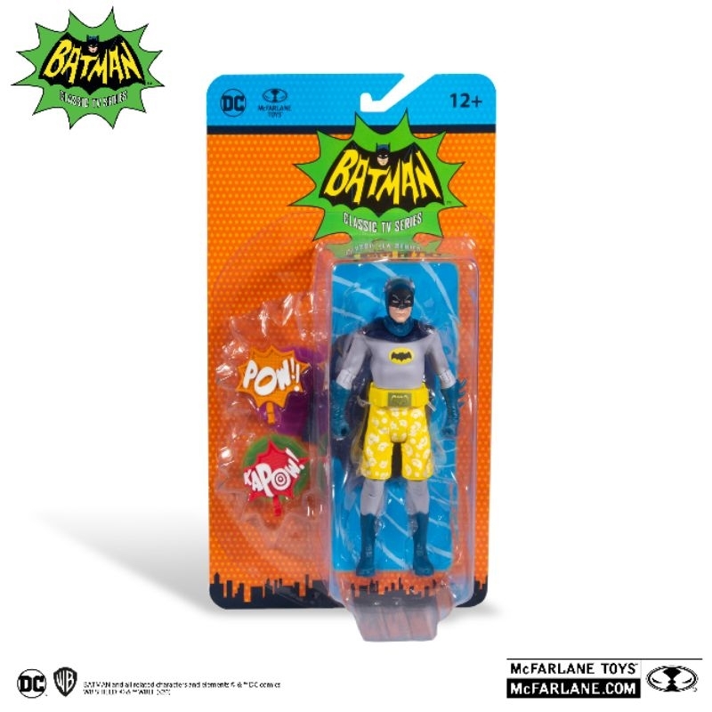 MCFARLANE TOYS MULTIFUNCTION BATMAN IN SWIM CLASSIC TV SERIES ACTION ...