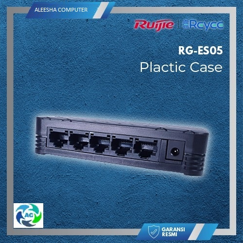 Ruijie Reyee Switch RG-ES05 5-Port 10/100mbps Unmanaged Desktop Switch ...