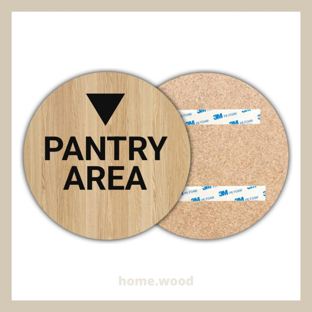 Signboard "PANTRY AREA" | Sign "PANTRY AREA" | Cafe DECORATIONS | Wall ...
