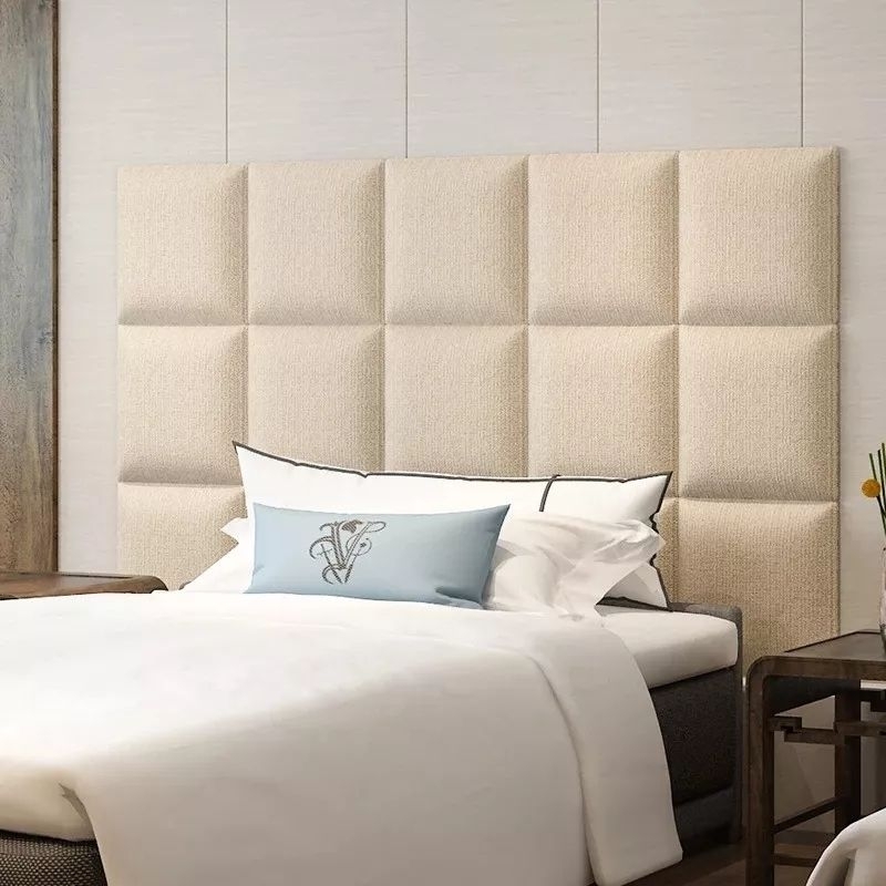 HIASAN DINDING Headboard 40x40 aesthetic bed back - wall panel - wall ...