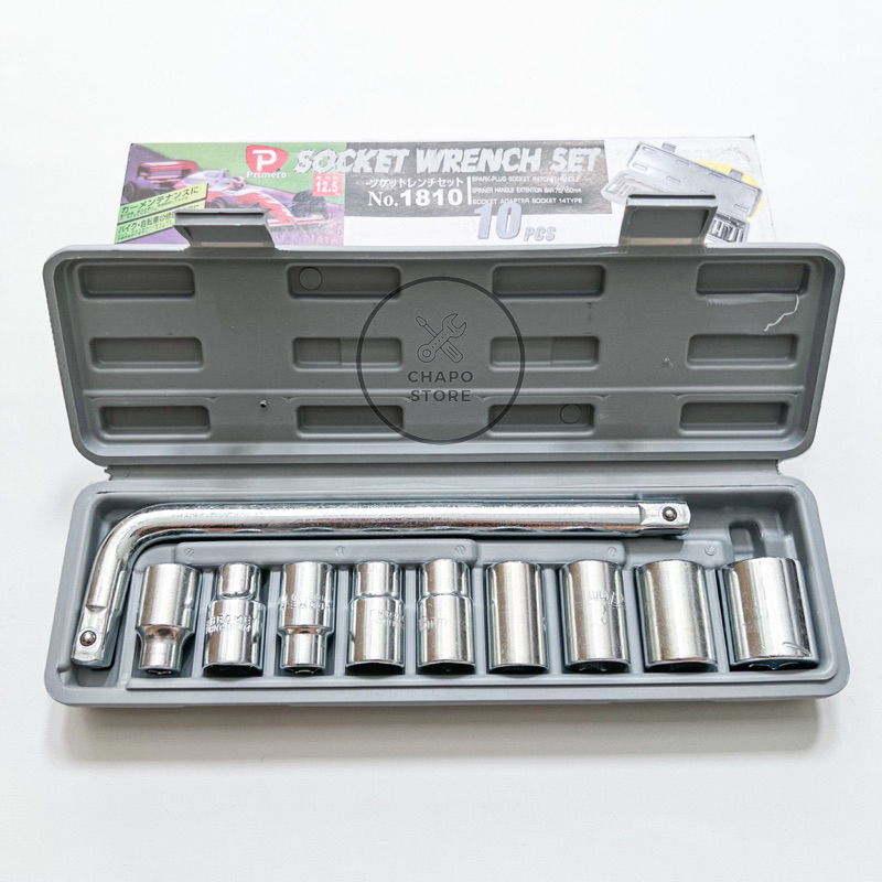 Primero shock socket wrench shock socket set 10pcs KTP hand socket set ...