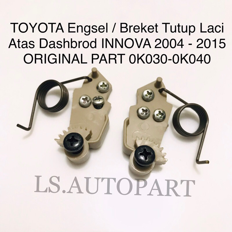 Original INNOVA DASHBOARD TOP DRAWER COVER HINGE 2004-2015 | Shopee ...