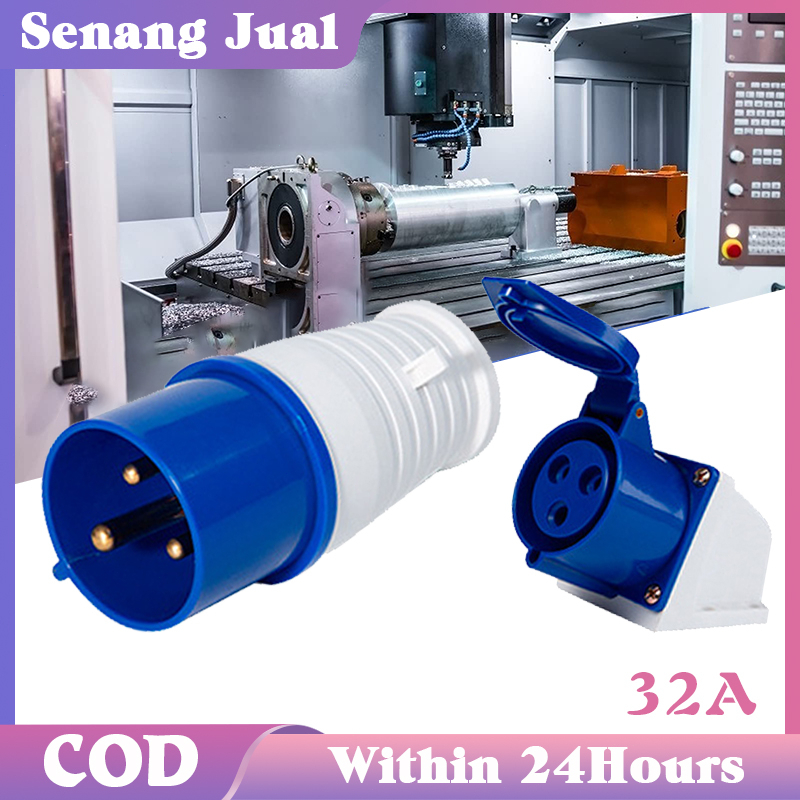 3-phase Socket 32A 7000W 3-foot Generator Plug IP44 3-foot Plug Genset ...