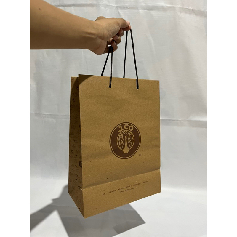 Original JCo Paper Bag / Gift Paper / Bag Collection | Shopee Philippines