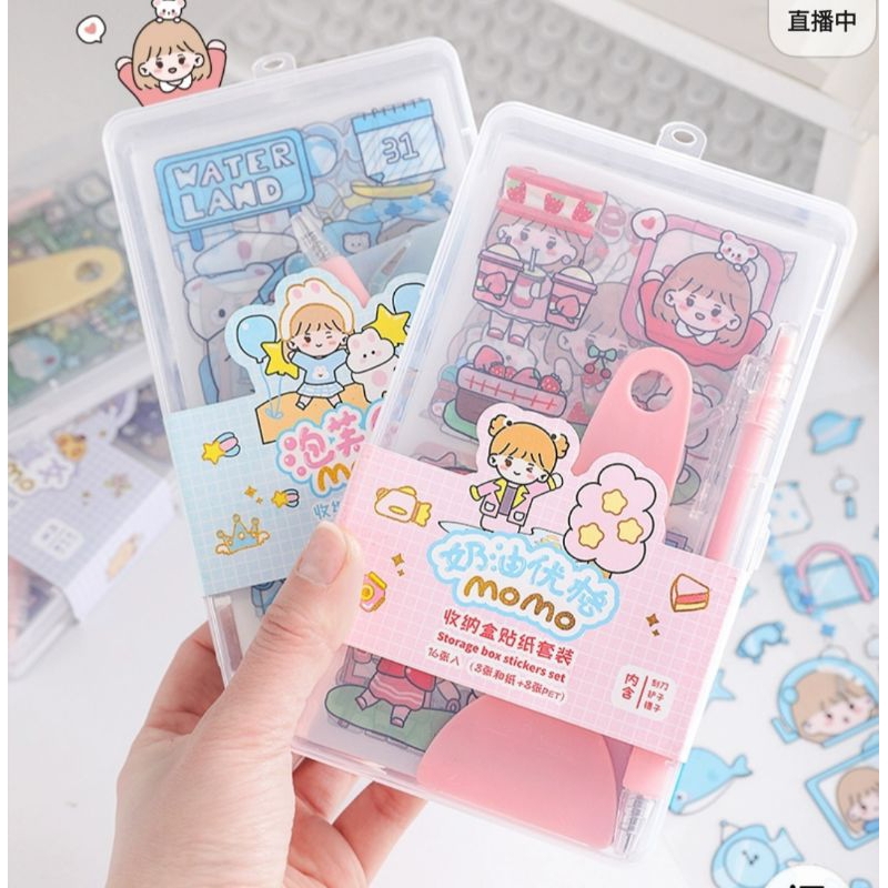 2box MOMO Box Stickers|Pvc Sticker | Shopee Philippines