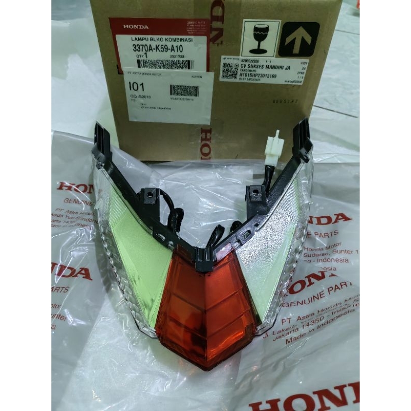 Original vario 150 ESP LED OLD rear stop light 3370A-K59-A10 | Shopee ...
