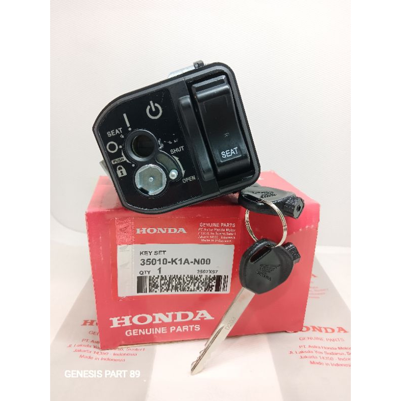 New/genio/beat DELUXE CONTACT KEY 2020-2022 | Shopee Philippines