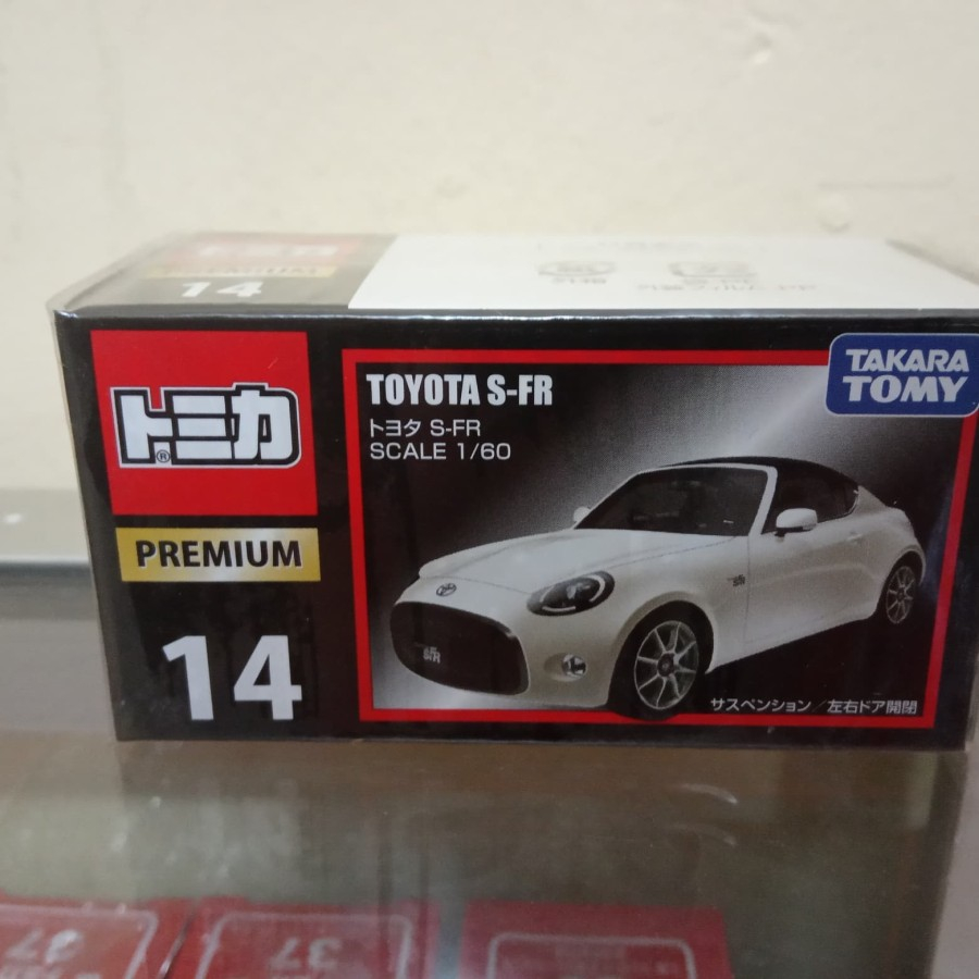 REPLIKA Tomica Premium No 14 Toyota S-FR Takara Tomy Miniature Car ...