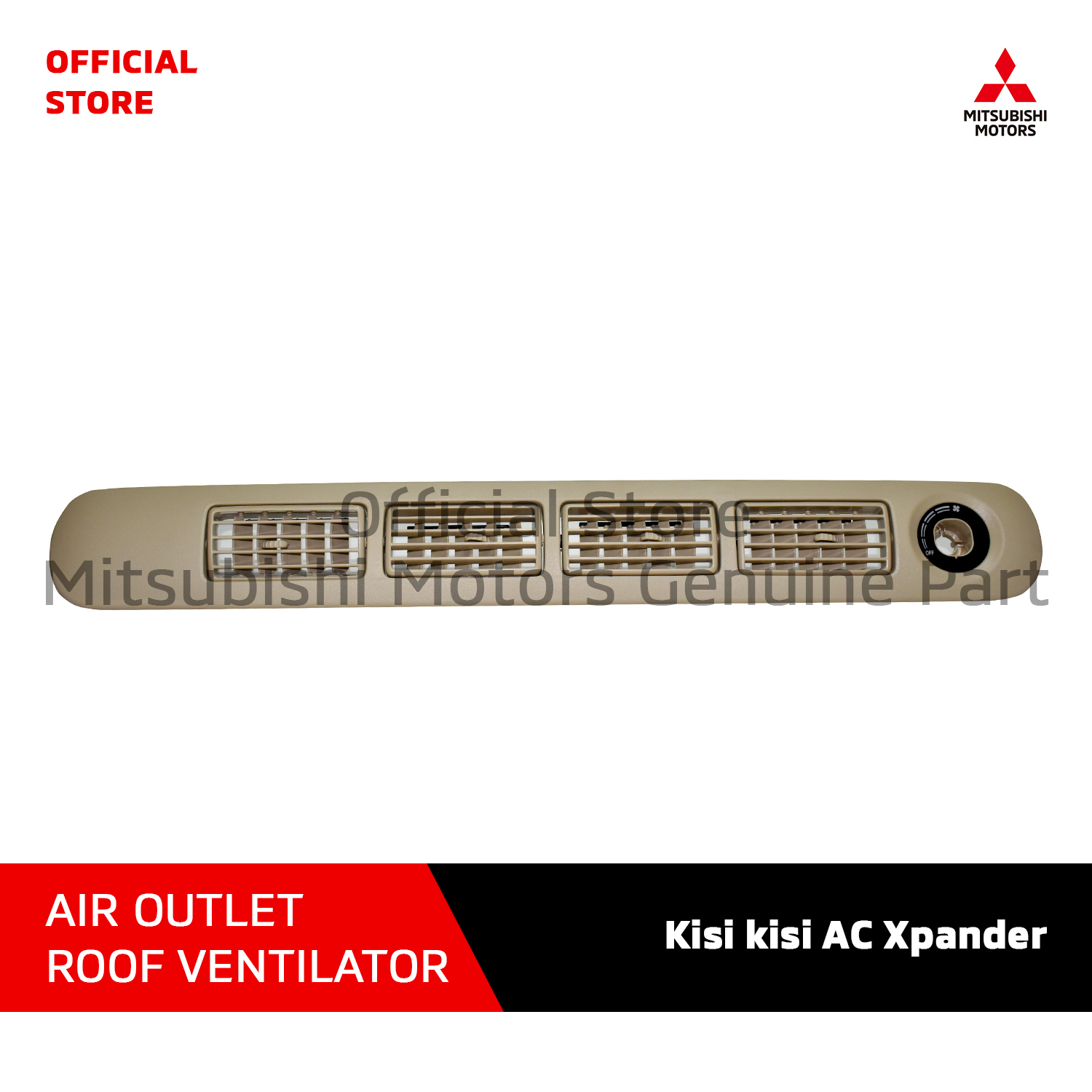 Mitsubishi Motors AIR OUTLET ROOF VENTILATOR Xpander AC Grille ...