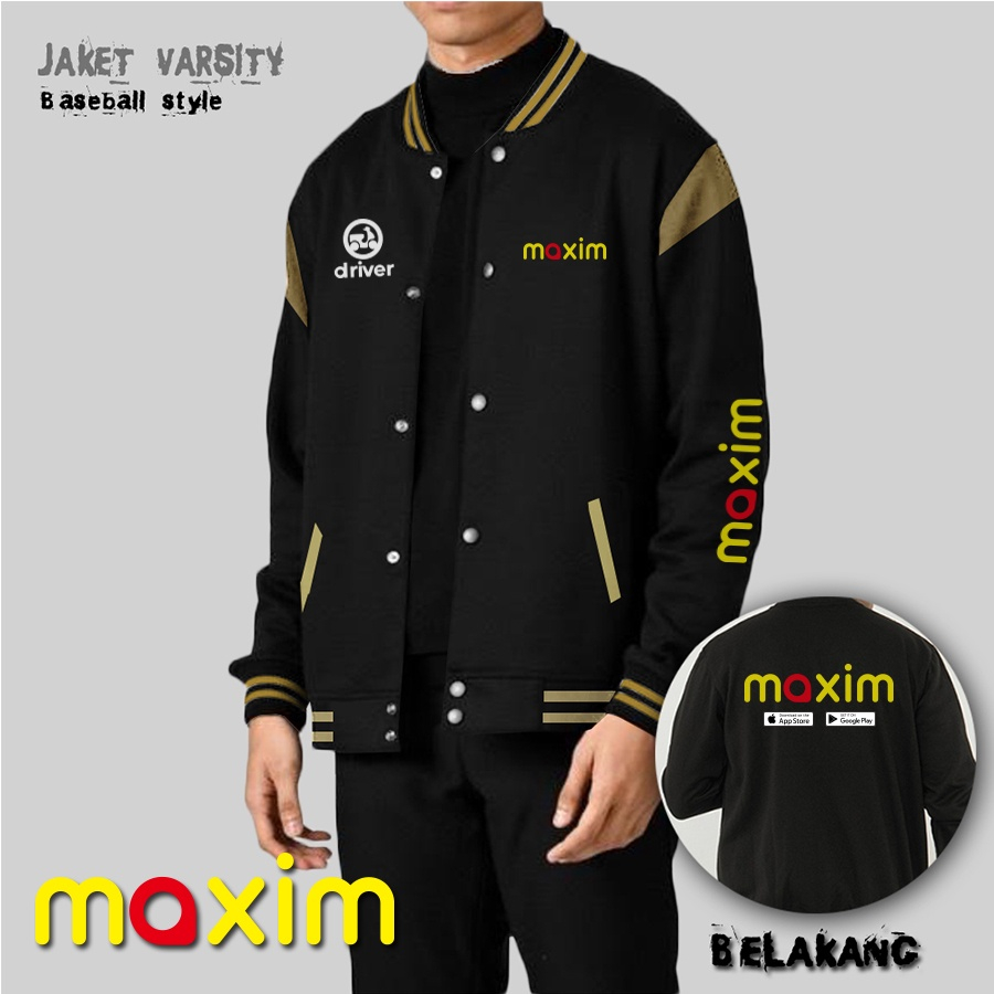 Maxim Driver Jacket Baseball model | Shopee Philippines
