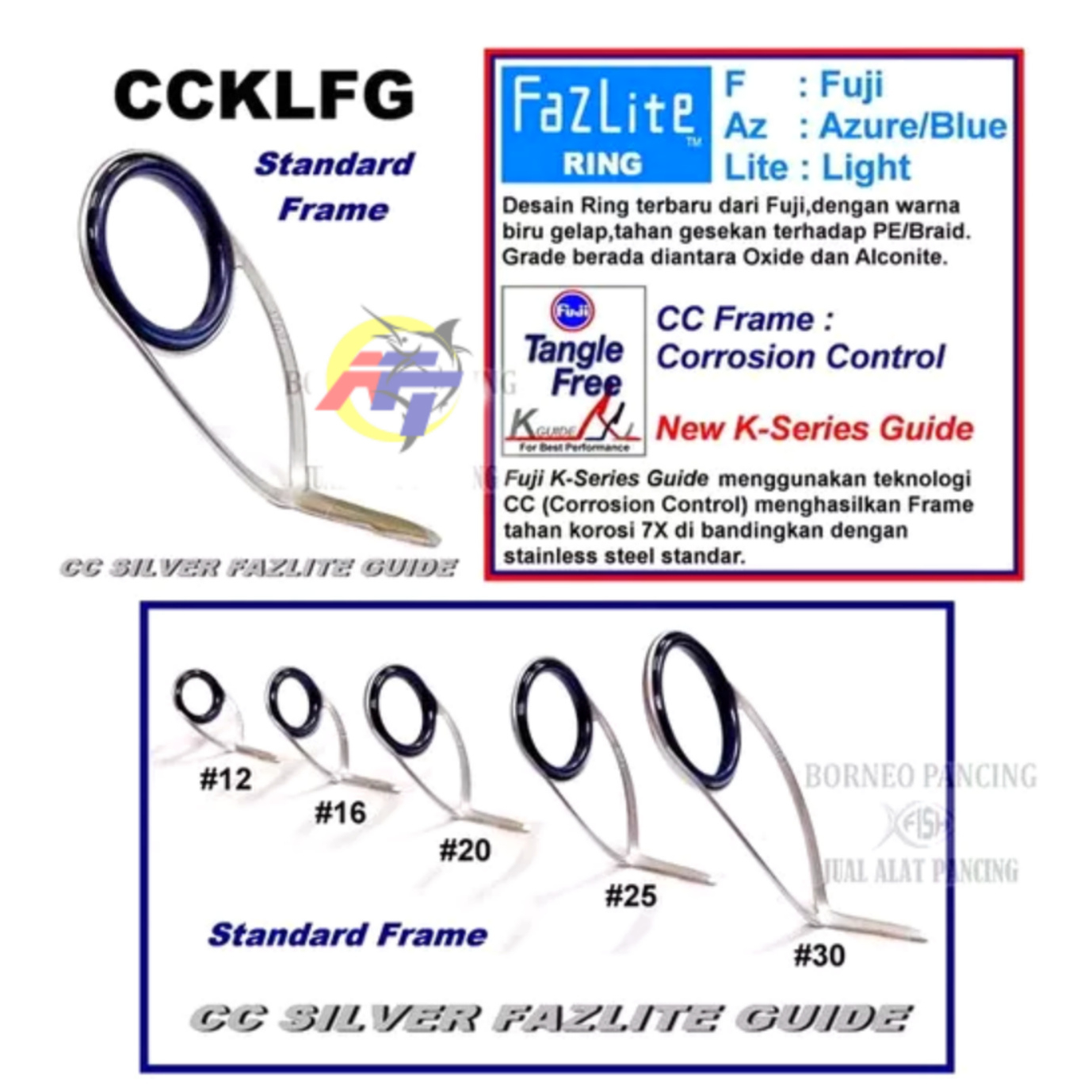 Ring GUIDE FUJI CCKLFG CCKTFG Standard Frame FAZLITE ORIGINAL JAPAN ...