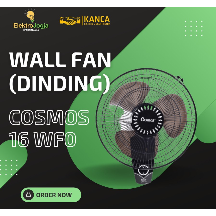 Cosmos 16" WFO Wall Fan Official Guarantee Cosmos WFO 16 inch Wall Fan ...