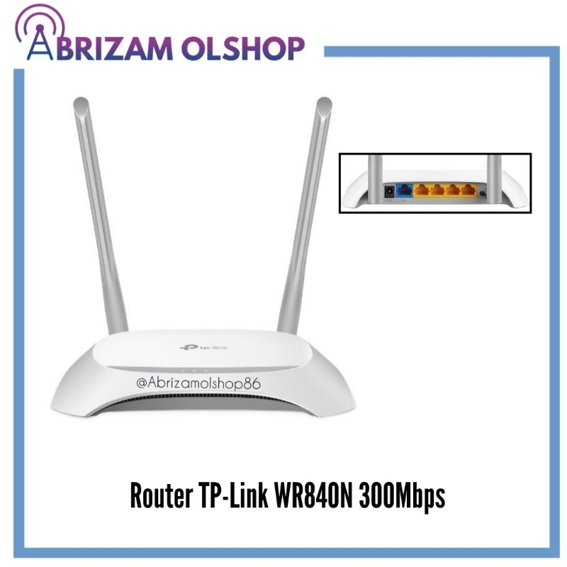 Tp-link TL-WR840N WIRELESS N ROUTER WIFI 300MBPS TPLINK | Shopee ...