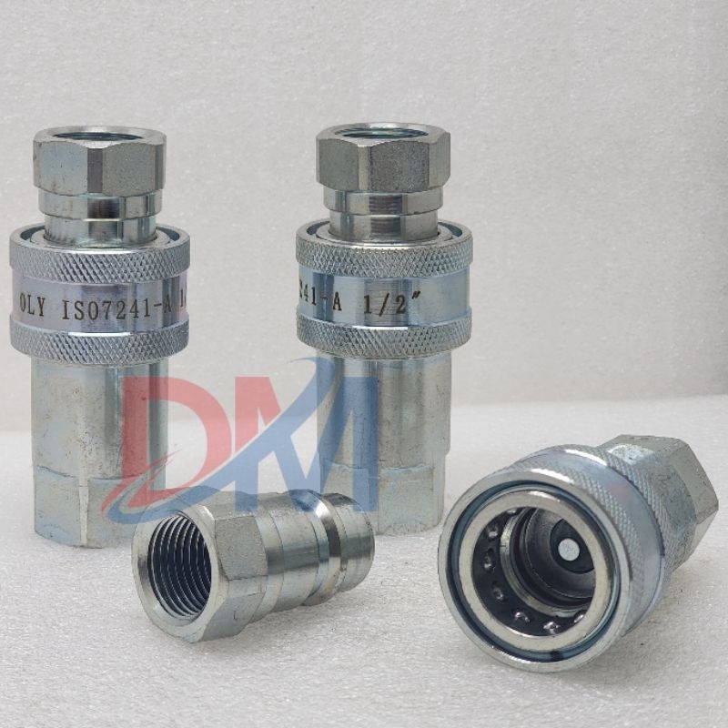 1/2" INCH NPT / QUICK HYDRAULIC COUPLER ISO 7241-A / HYDRAULIC COUPLER ...