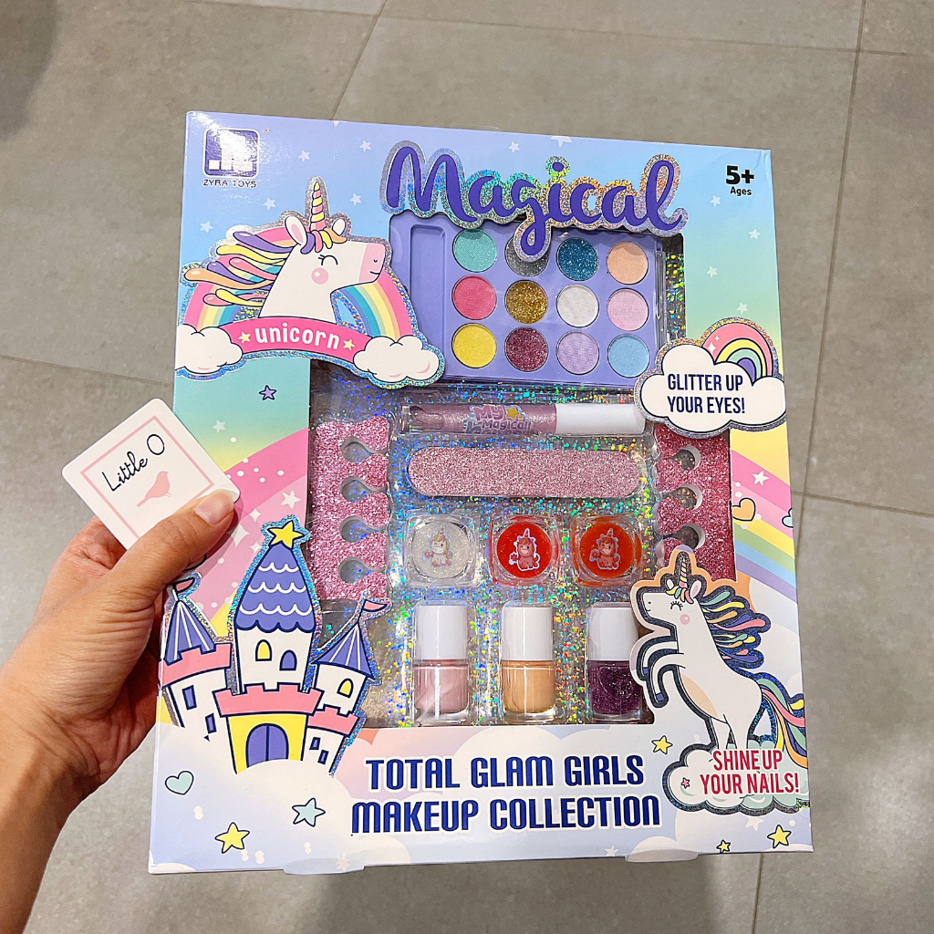 Little O Toy makeup Nail Polish Toy Fake Nail Magical Cosmetic MAKEOVER ...